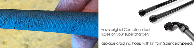 ScienceofSpeed Replacement Hose Kit for Comptech Supercharger Kits ...