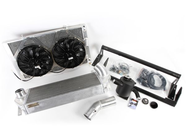 ScienceofSpeed V-Mount Intercooler & V-Mount Radiator (for universal ...