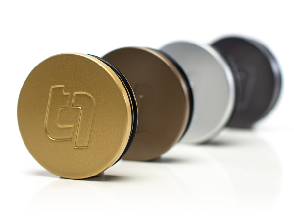 Titan 7 Heritage Silver center caps (set of 4)